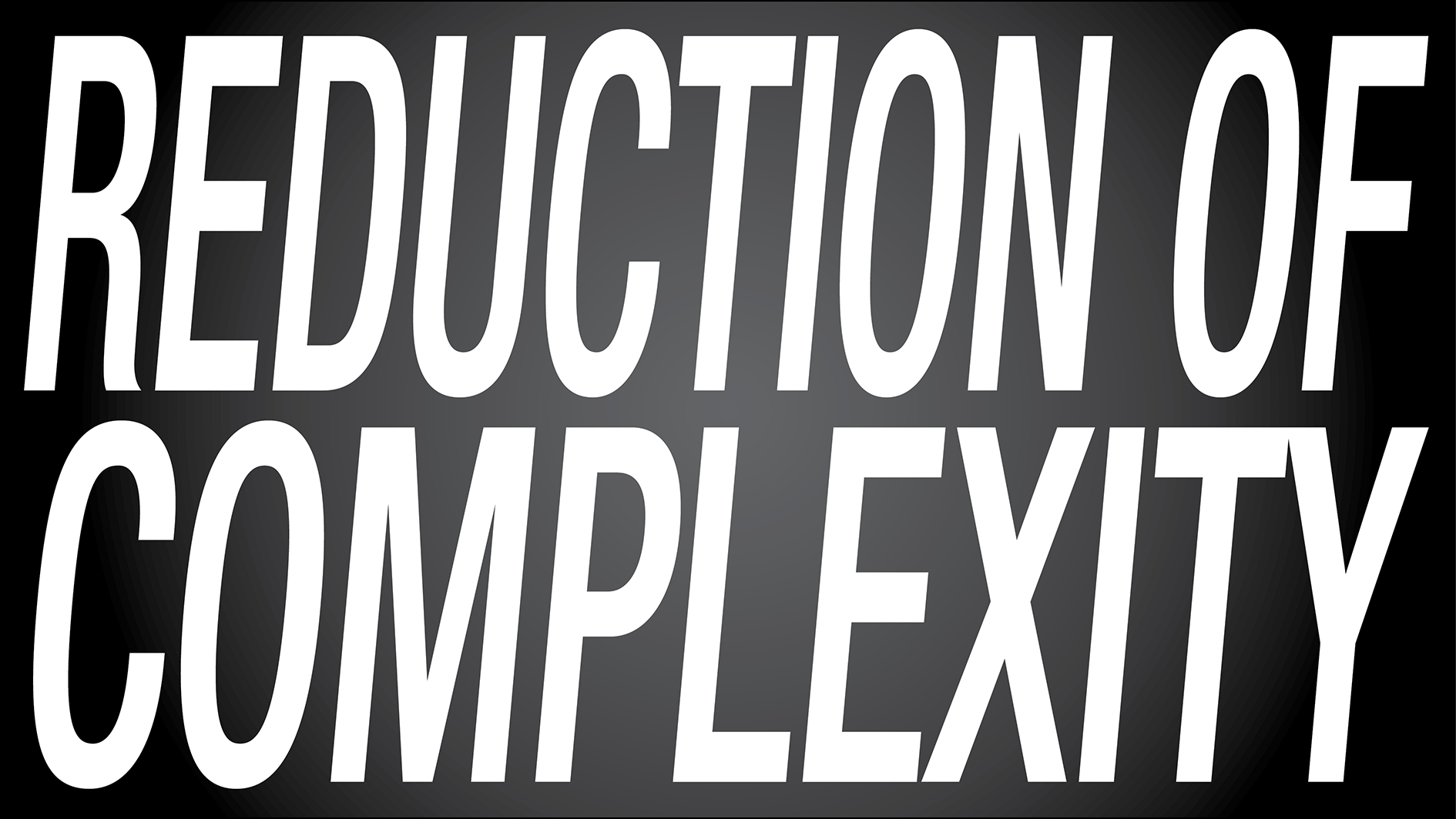 Reduction Of Complexity Post Growth Toolkit